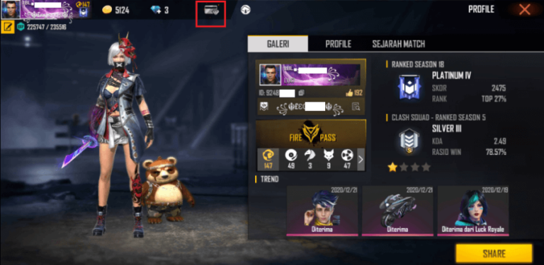 Membership Free Fire Bulanan dan Mingguan Di Fastpay, Klaim Diamond ...