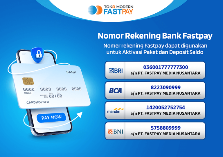 (Ebook) Nomor Rekening Bank Fastpay - Apa Aja Ada